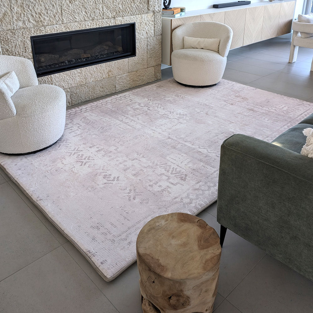 The Mellow Mat® Designer Print | Beige (Soft Touch Sensory Tatami Rug ...