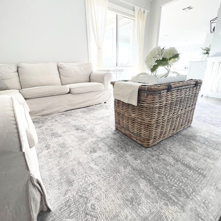 The Mellow Mat® Designer Print | Light Grey (Soft Touch Sensory Tatami ...