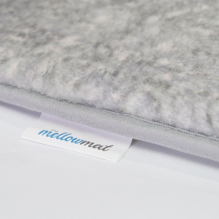 The Mellow Mat® Designer Print | Light Grey (Soft Touch Sensory Tatami ...