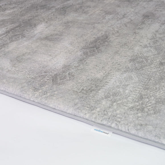 The Mellow Mat® Designer Print | Light Grey (Soft Touch Sensory Tatami ...