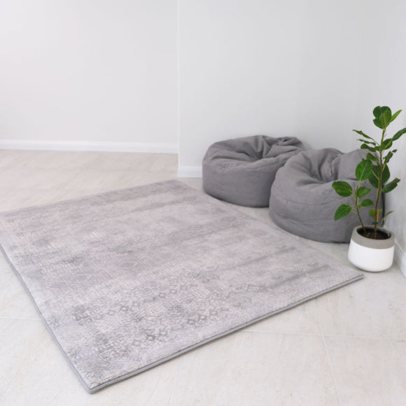 The Mellow Mat® Designer Print | Light Grey (Soft Touch Sensory Tatami ...